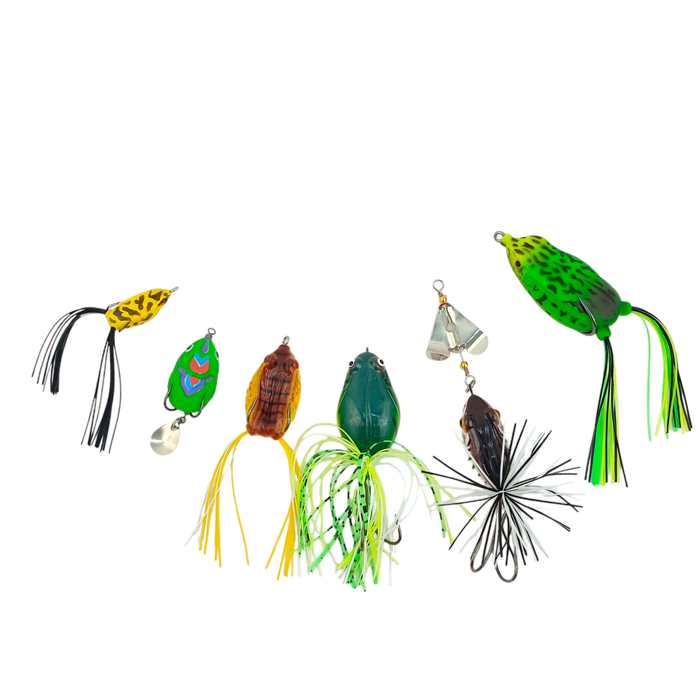 Beginner Freshwater Frog Lure Combo - Rs.870 – Fish With Hanish Tackles
