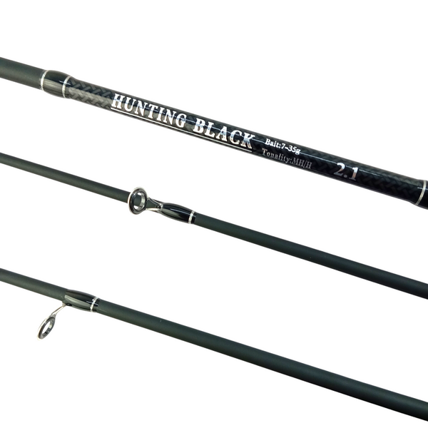 Hunting Black | 7ft|8ft | Spinning Fishing Rod – Fish With Hanish Tackles