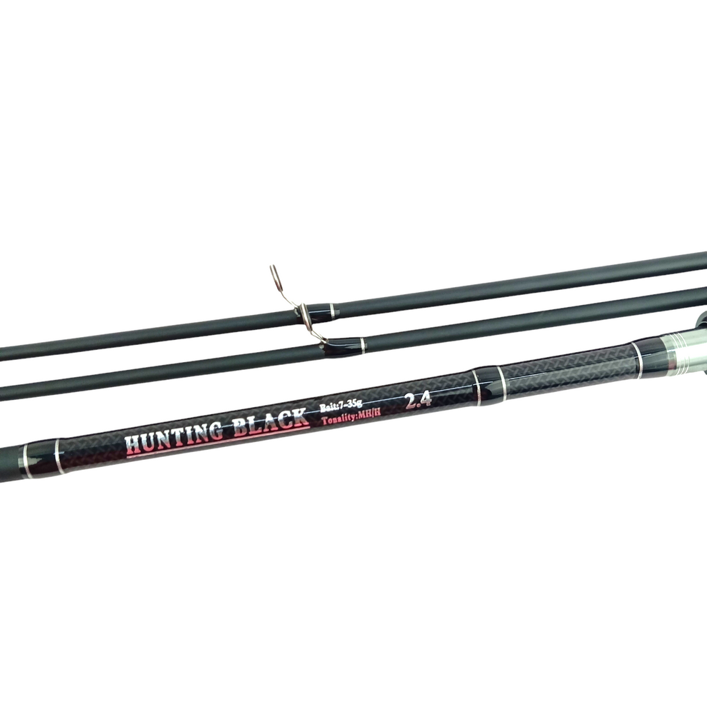 Hunting Black | 7ft|8ft | Spinning Fishing Rod – Fish With Hanish Tackles