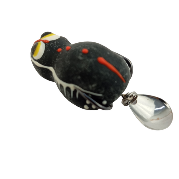 Lures Factory Hand Made Fishing Frog Lure Rakkoon Rubber Frog 7gm 4cm ...
