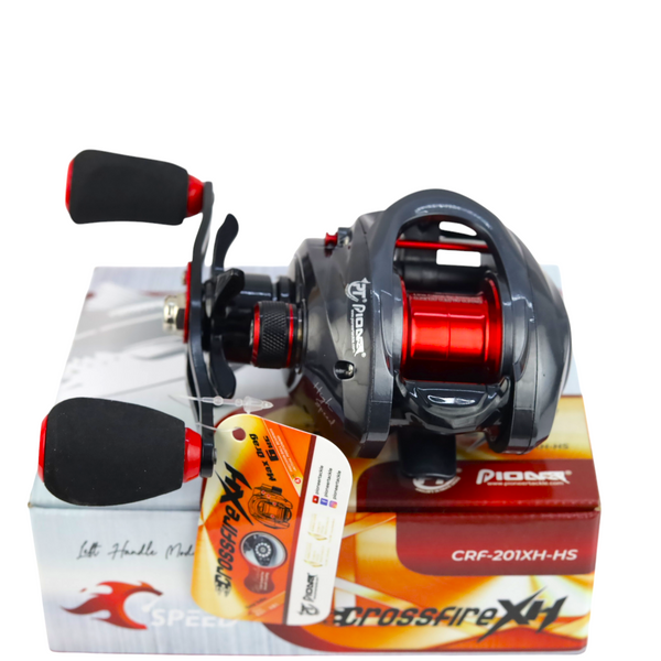 Pioneer Crossfire XH Baitcasting Reel ( Left Hand ) – Fish With Hanish ...