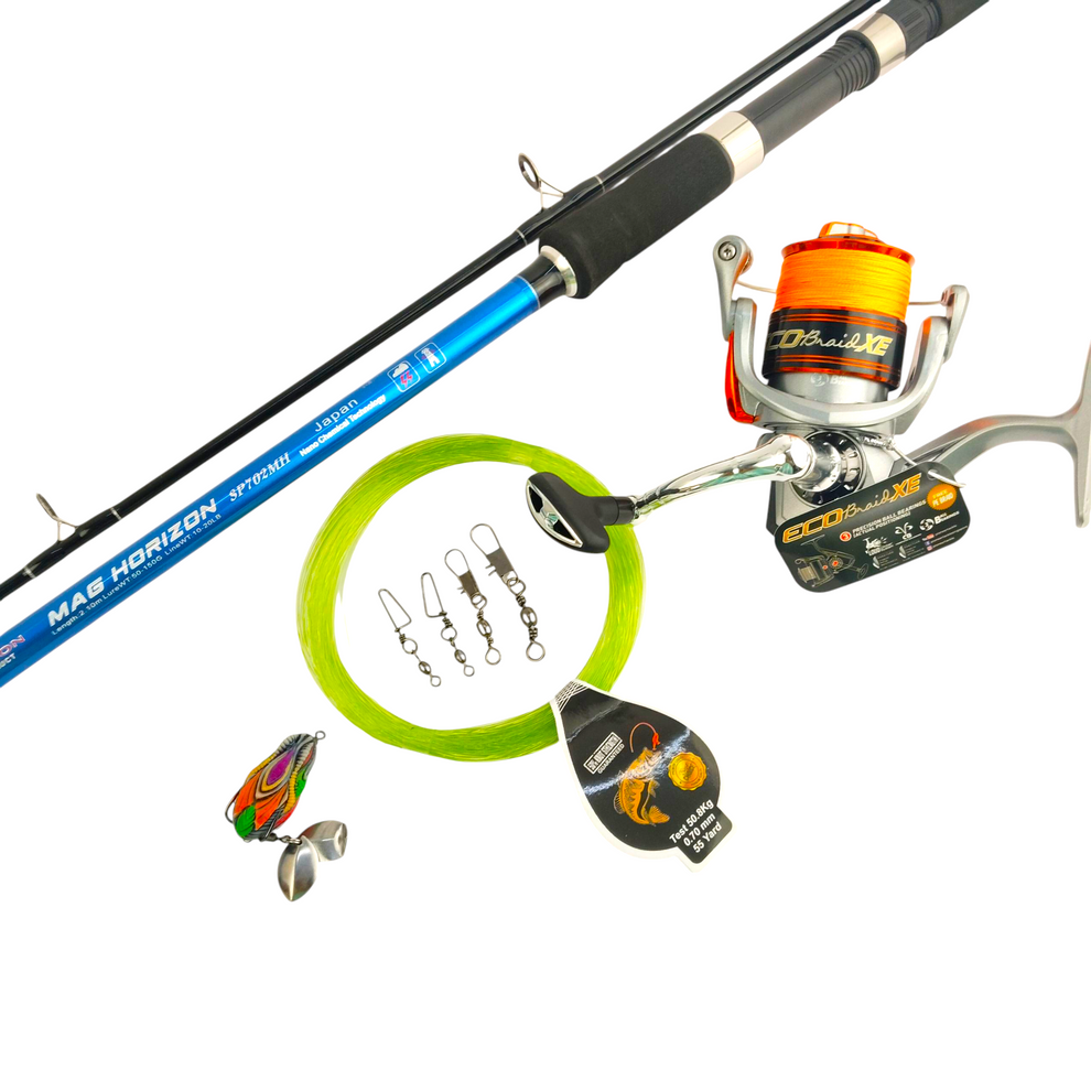 Strong and premium Beginner Budget Friendly Fresh Water Fishing Combo ...
